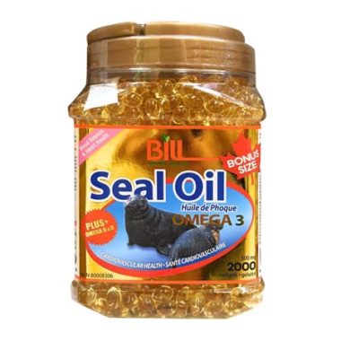 Bill Natural Sources Seal Oil Omega-3 – Family size – Love Health Canada